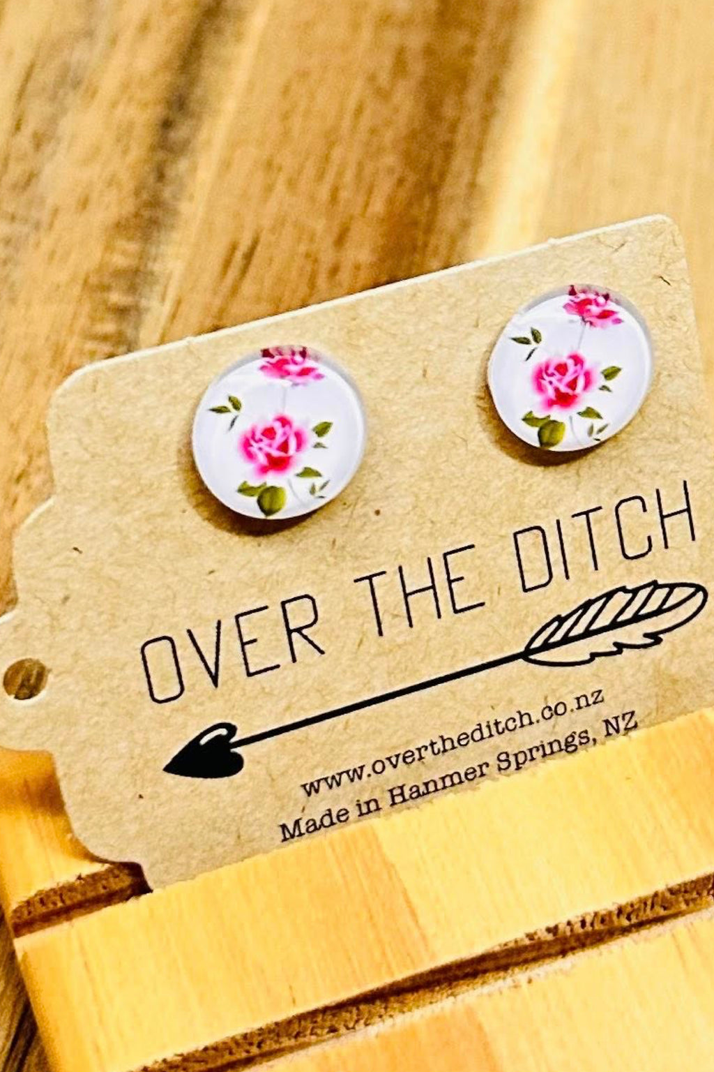Rosey Posey Studs – Mint Boutique LTD - All Rights Reserved