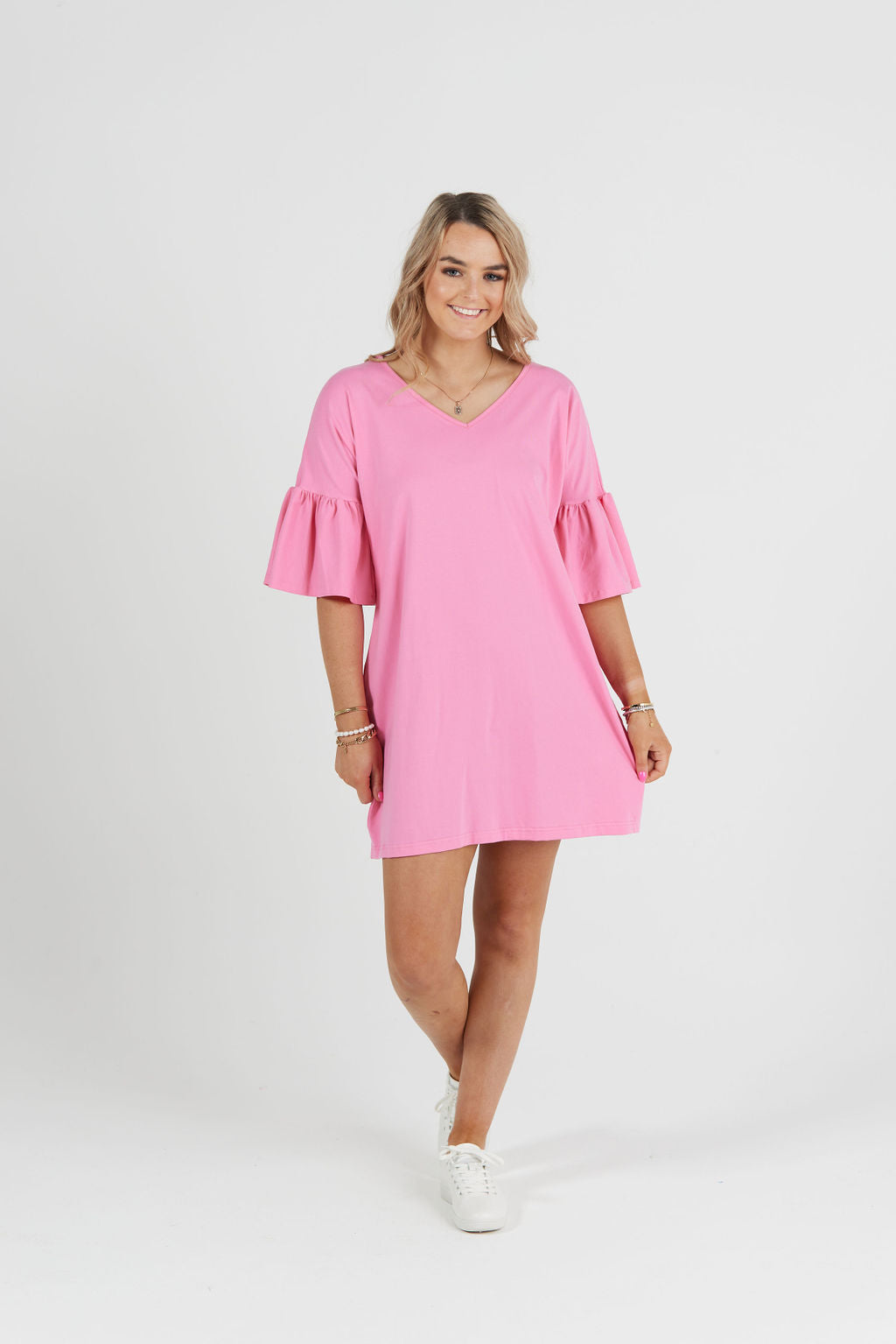 Claudia Dress Lollipop Pink – Mint Boutique LTD - All Rights Reserved